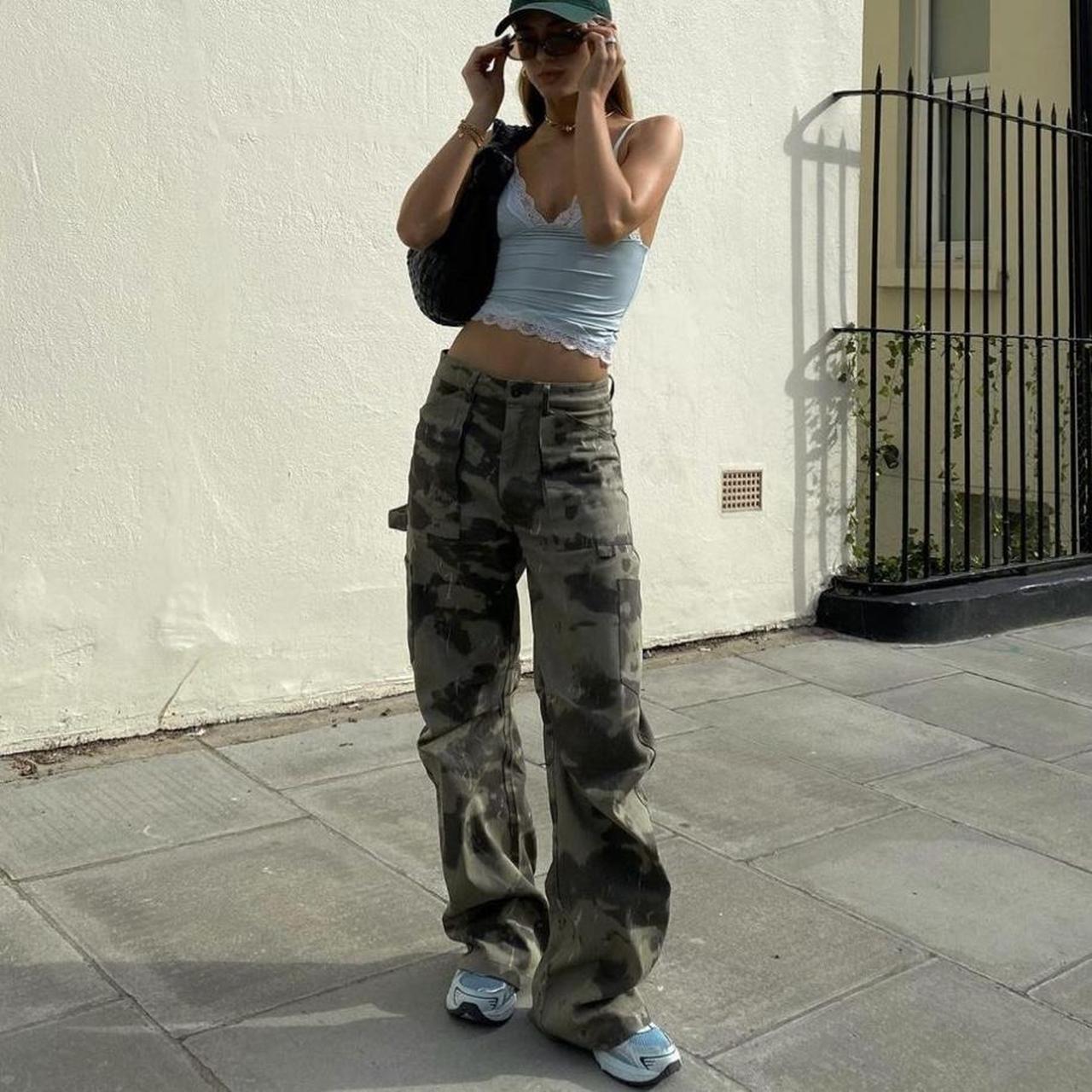 Lioness Camo Pants size L. Absolute perfect... | Depop