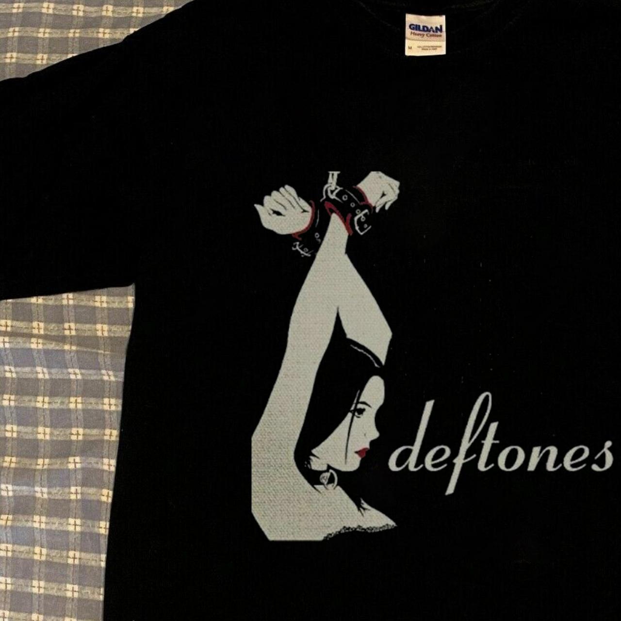 Inspired Deftones The Girl band Black Men... | Depop