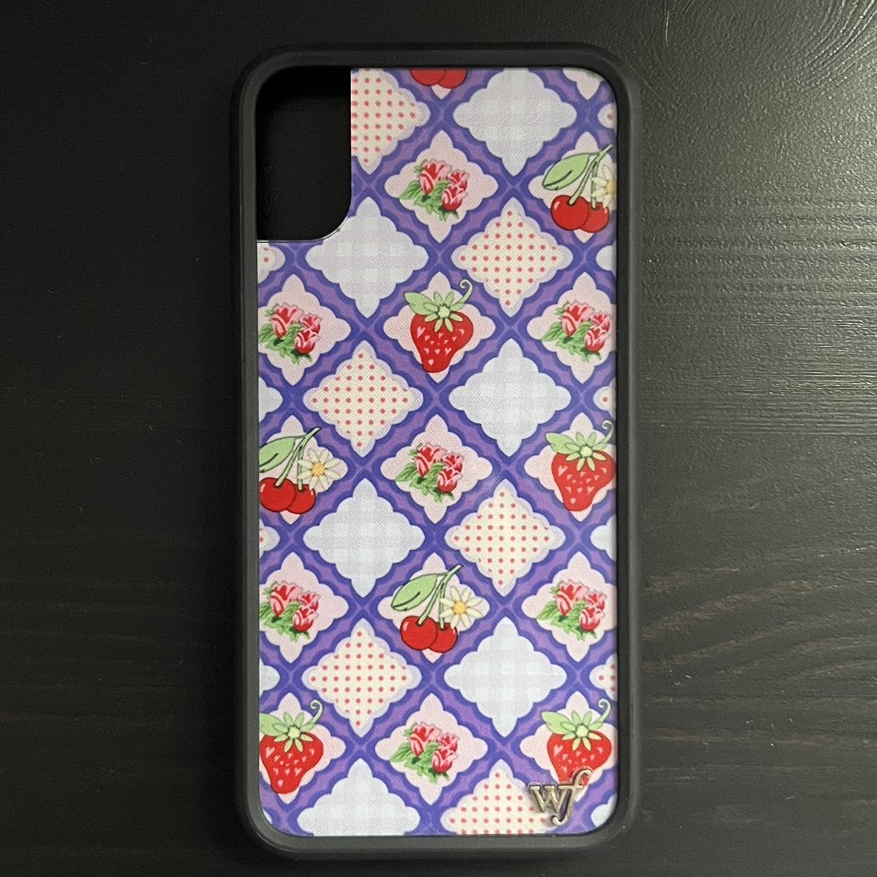 wildflower berry jam iphone case (xr) - Depop