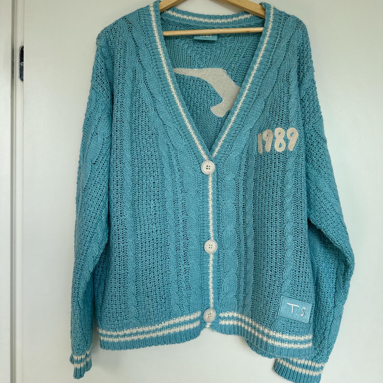 Taylor Swift 1989 TV Cardigan. Size XL/2XL. Never... - Depop