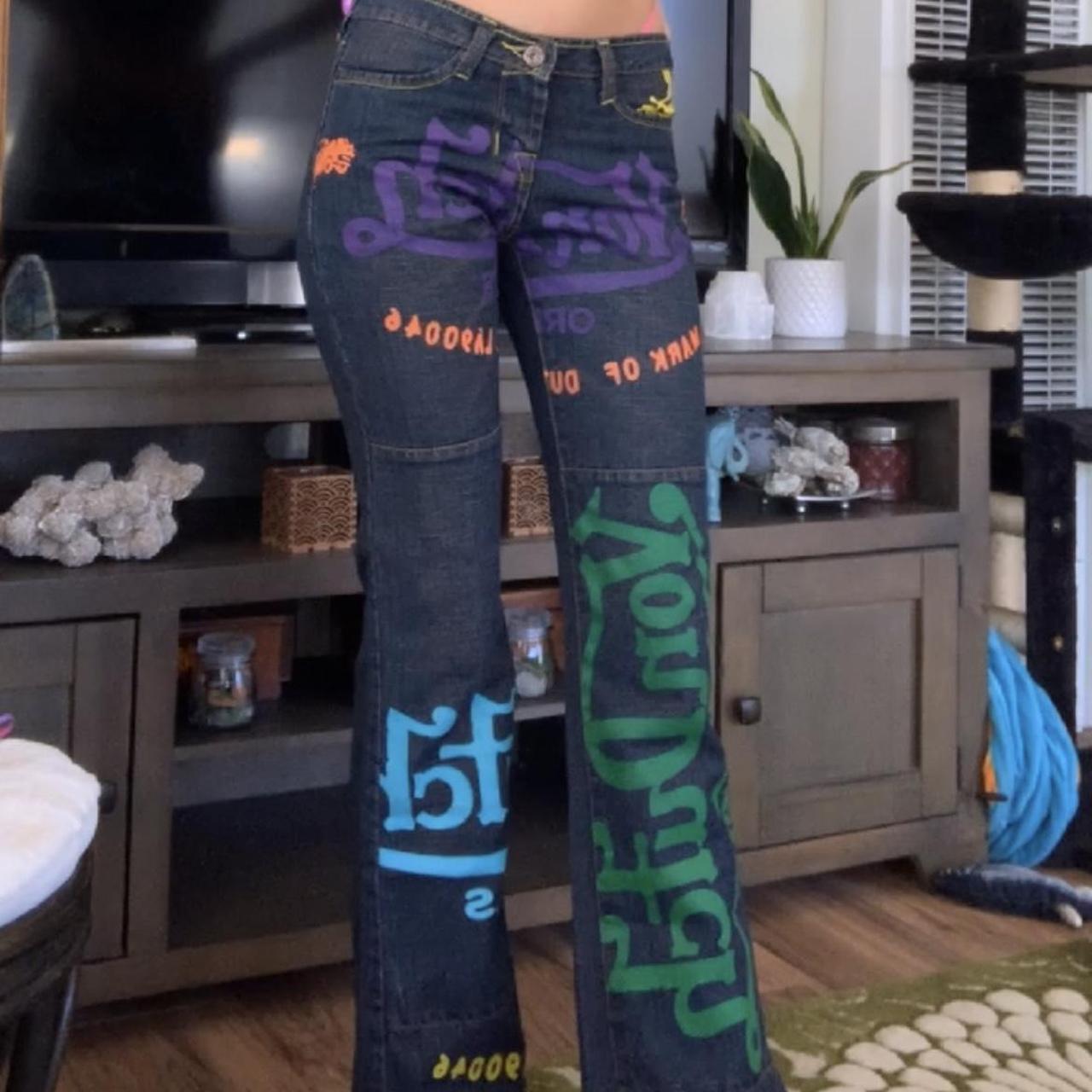 Vintage Von Dutch jeans ️‍🔥 ️‍🔥 ️‍🔥 ️‍🔥 these are in really... - Depop