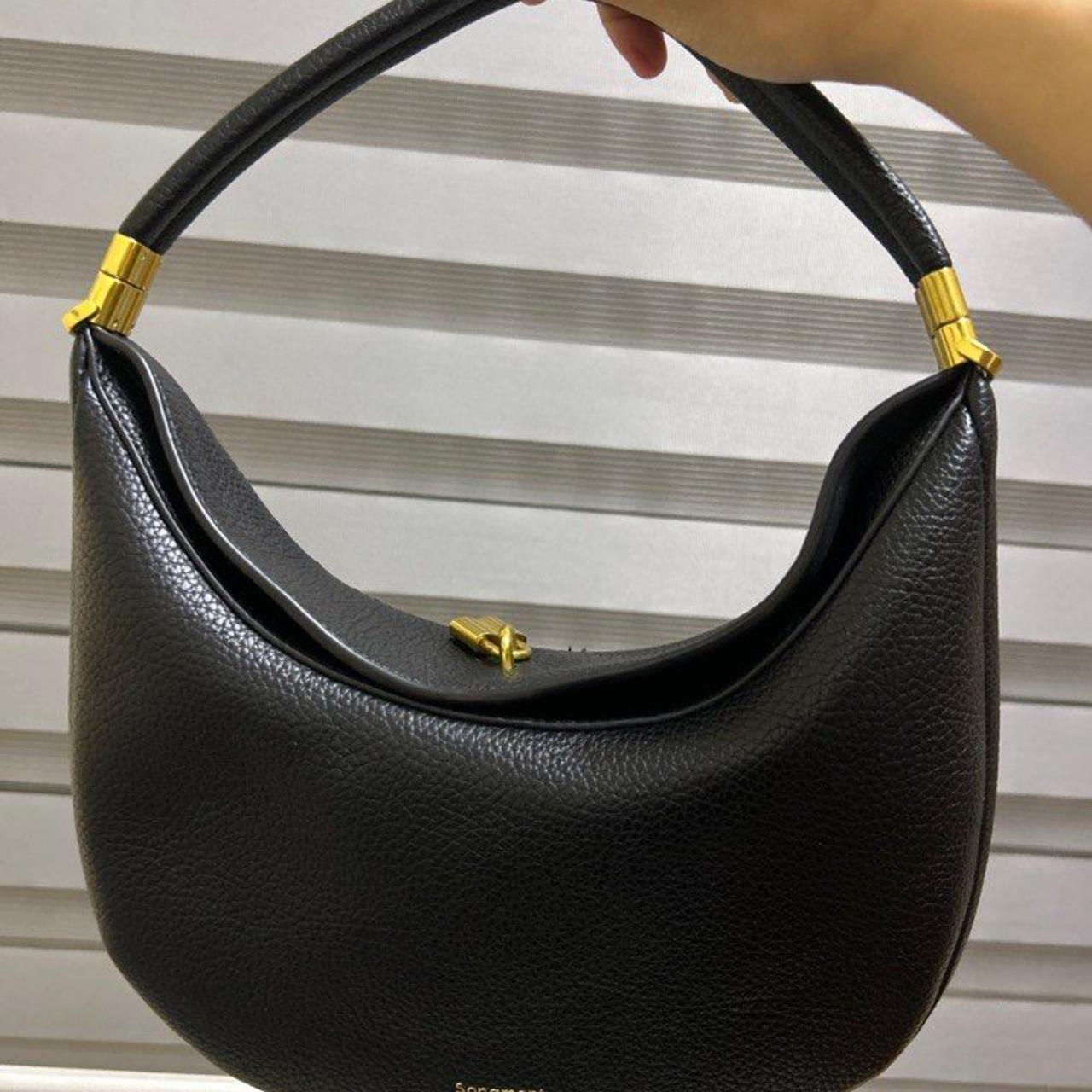 Black songmont luna bag - Depop