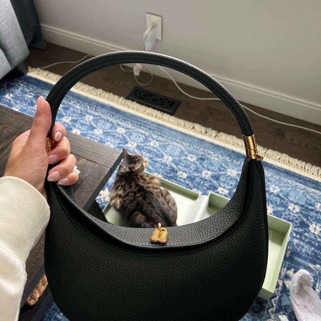 Black songmont luna bag - Depop