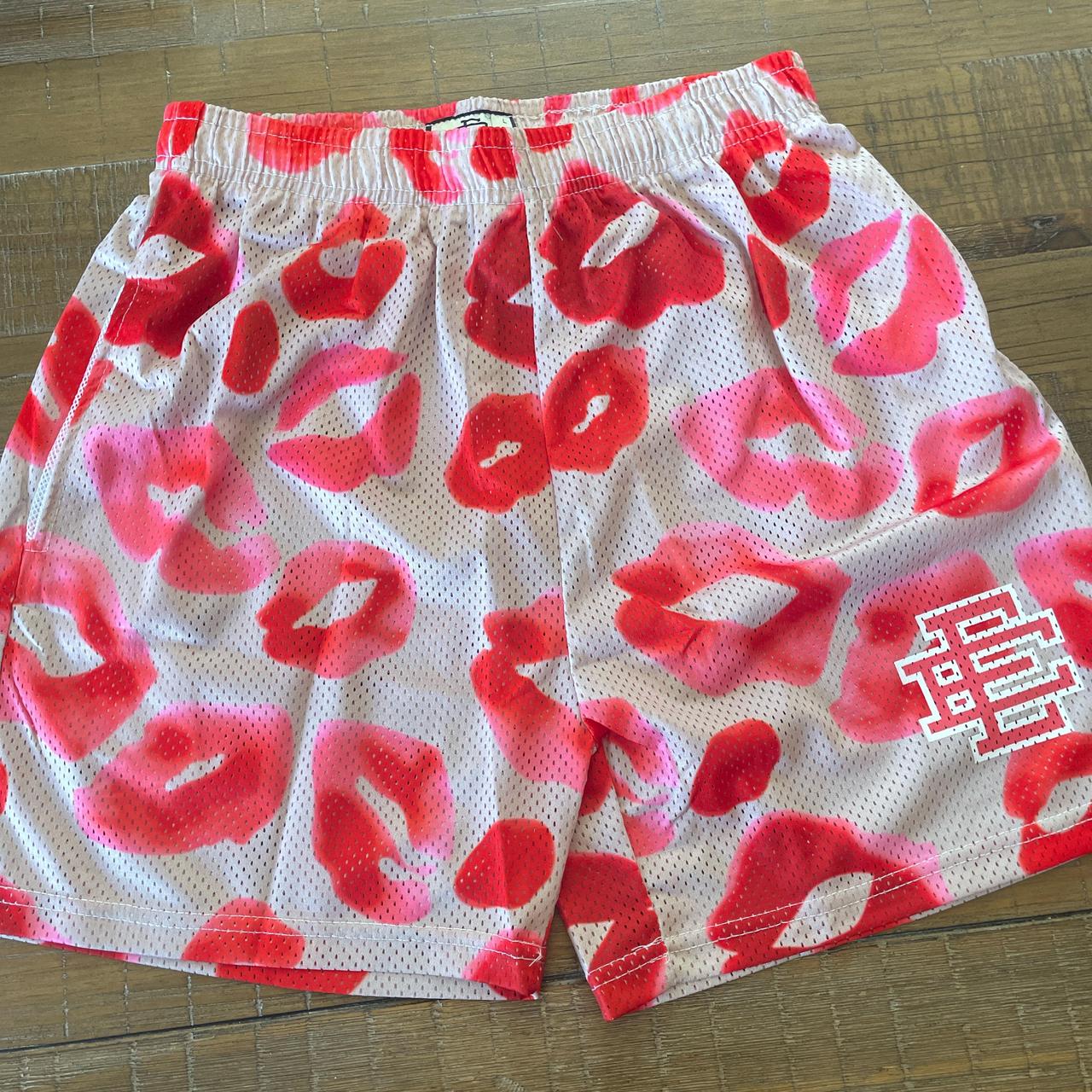 Eric Emanuel EE Valentines Day Kiss Short White - Depop