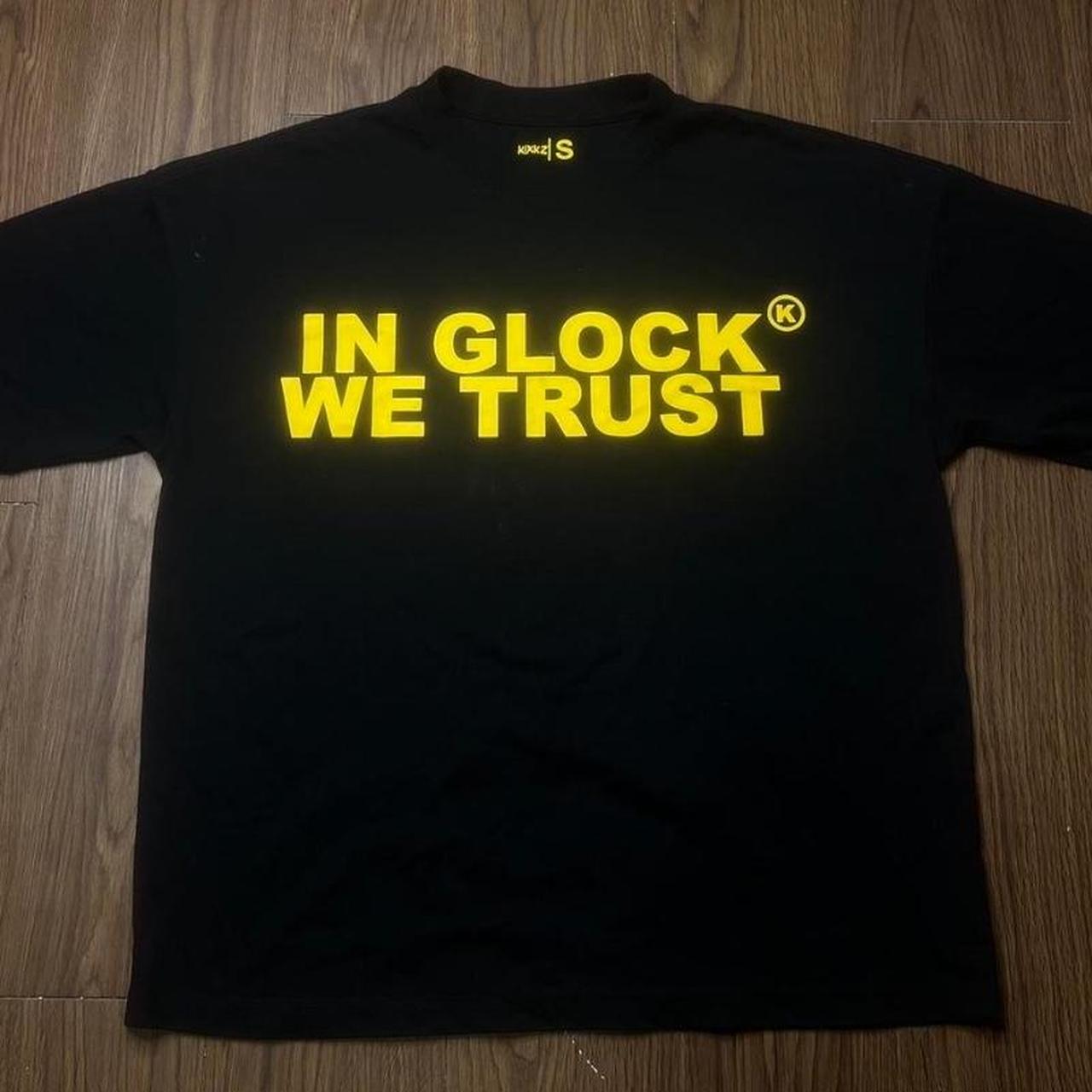Black and yellow Glock tee #glock #skater | Depop