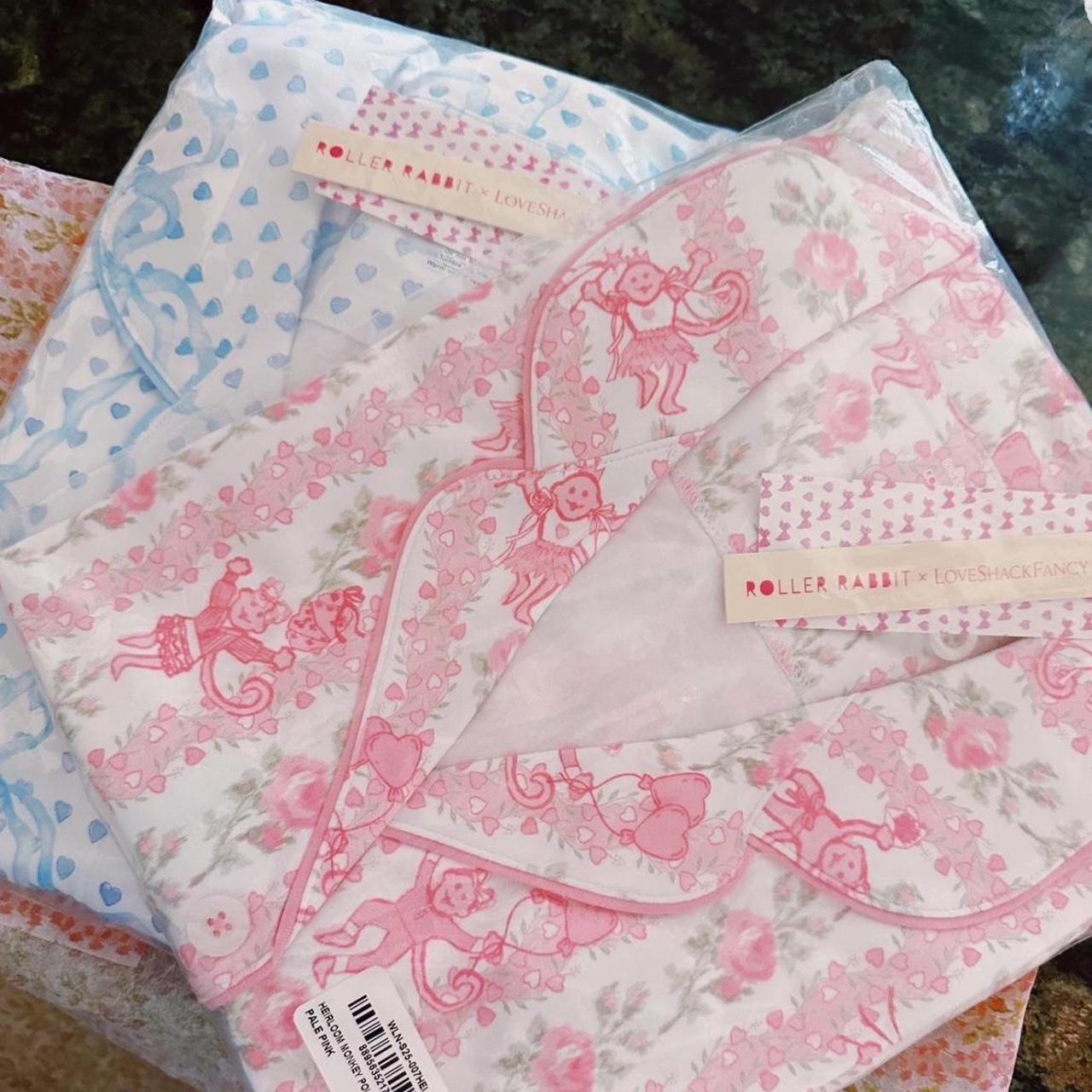 NWT blue LSF roller rabbit pjs xl Blue pair only.... | Depop