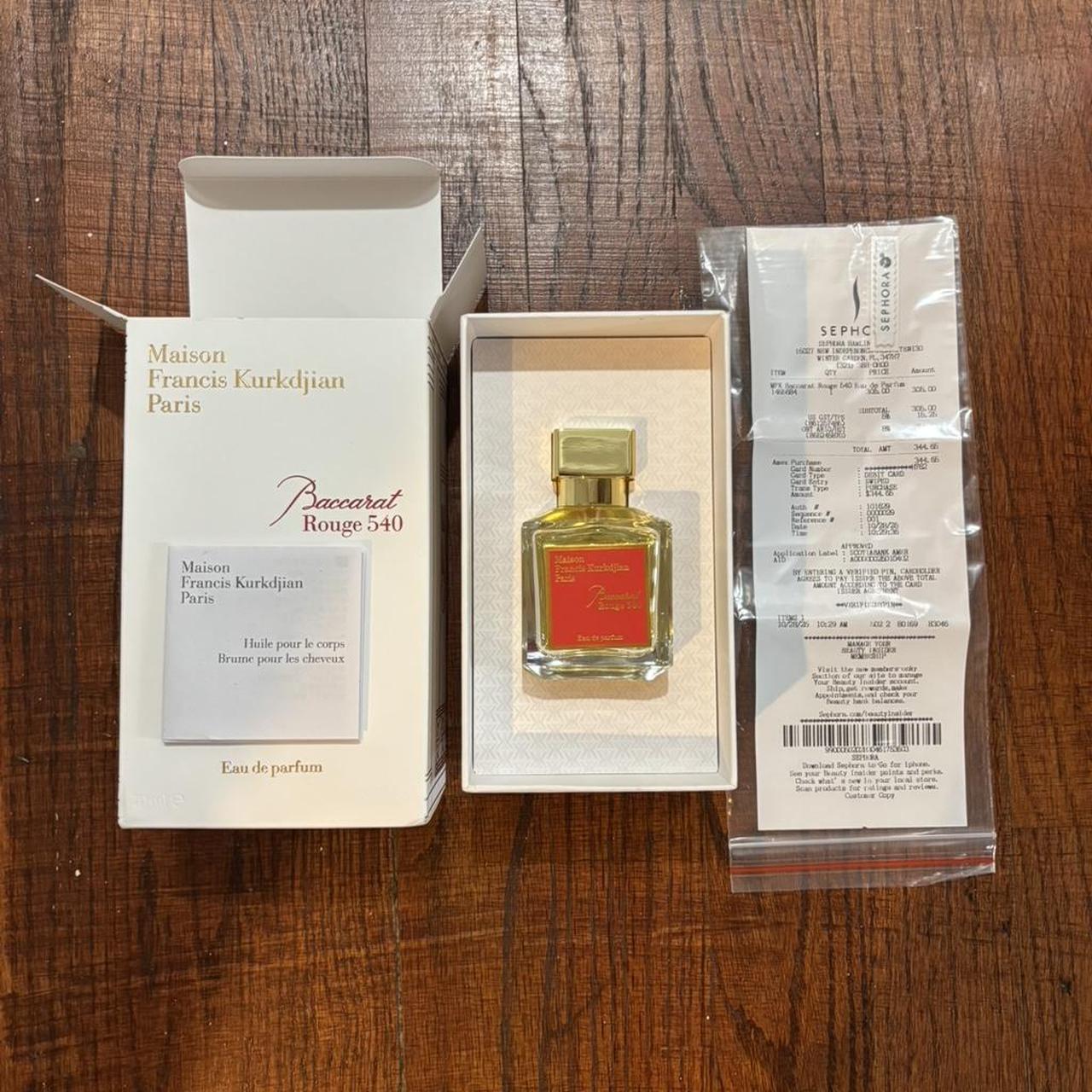 Baccarat cologne rouge 540 Brand new comes with... | Depop