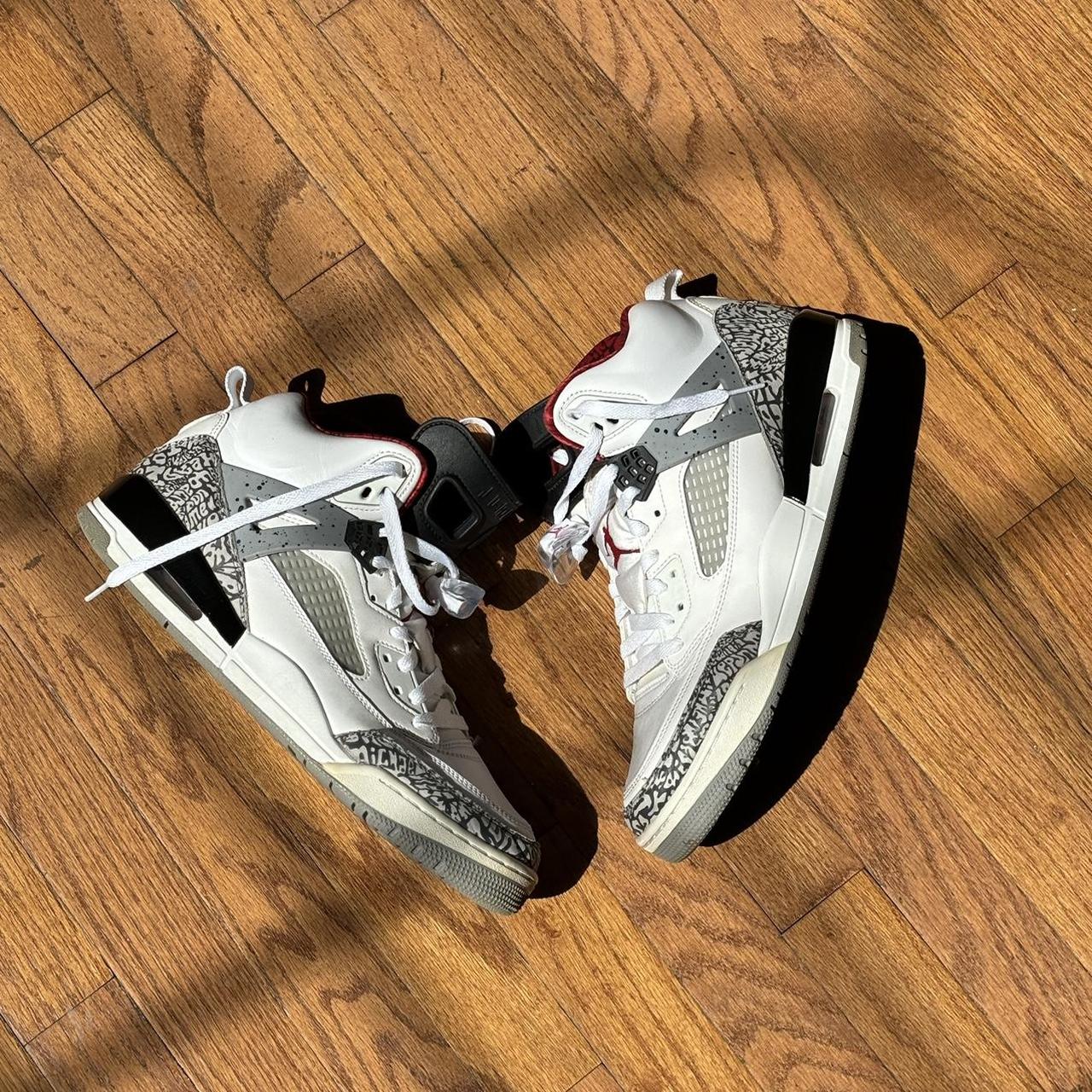 2017 Jordan Spizike 'White Cement' - Depop