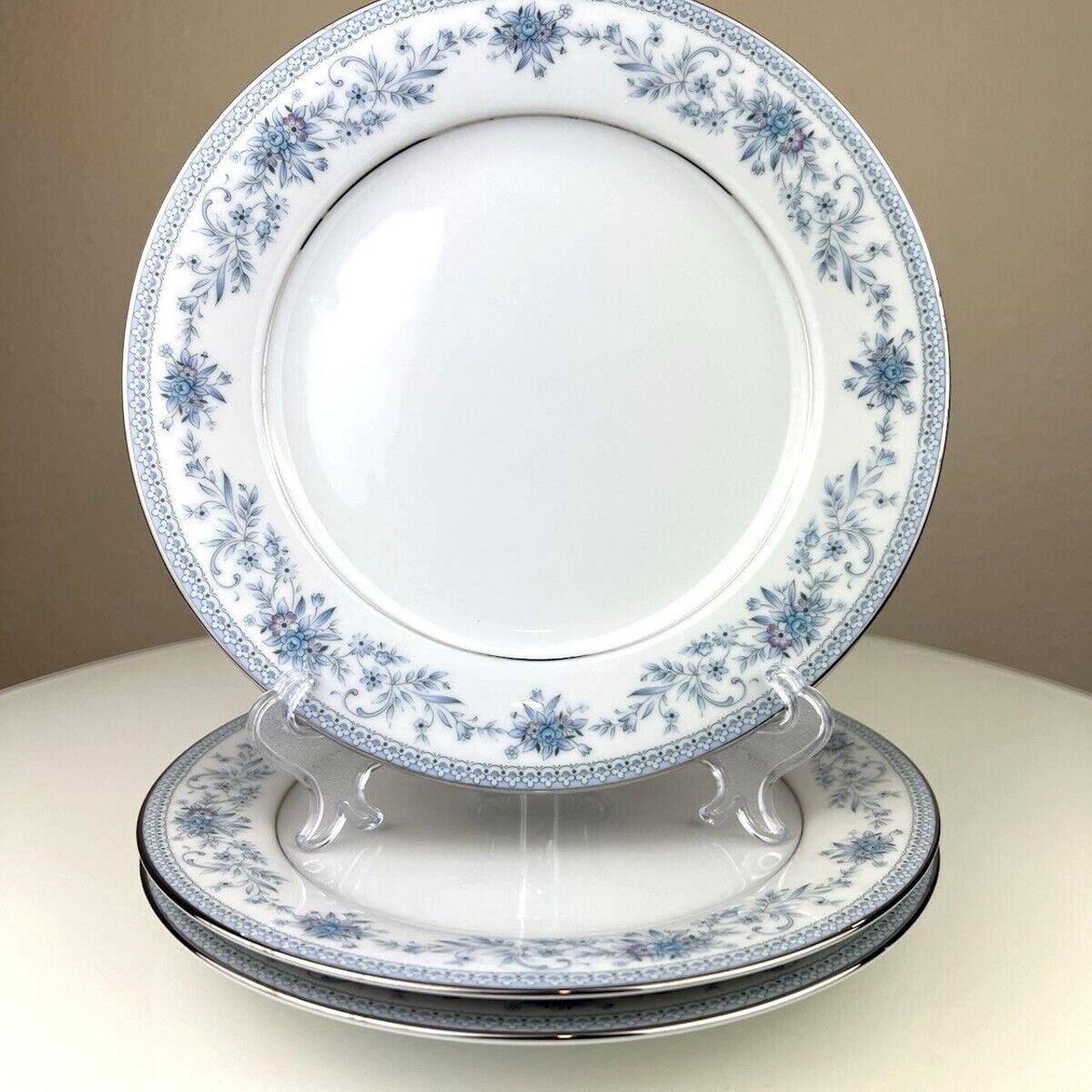 3 PIECE SET - Noritake Contemporary Blue Hill 2482... - Depop