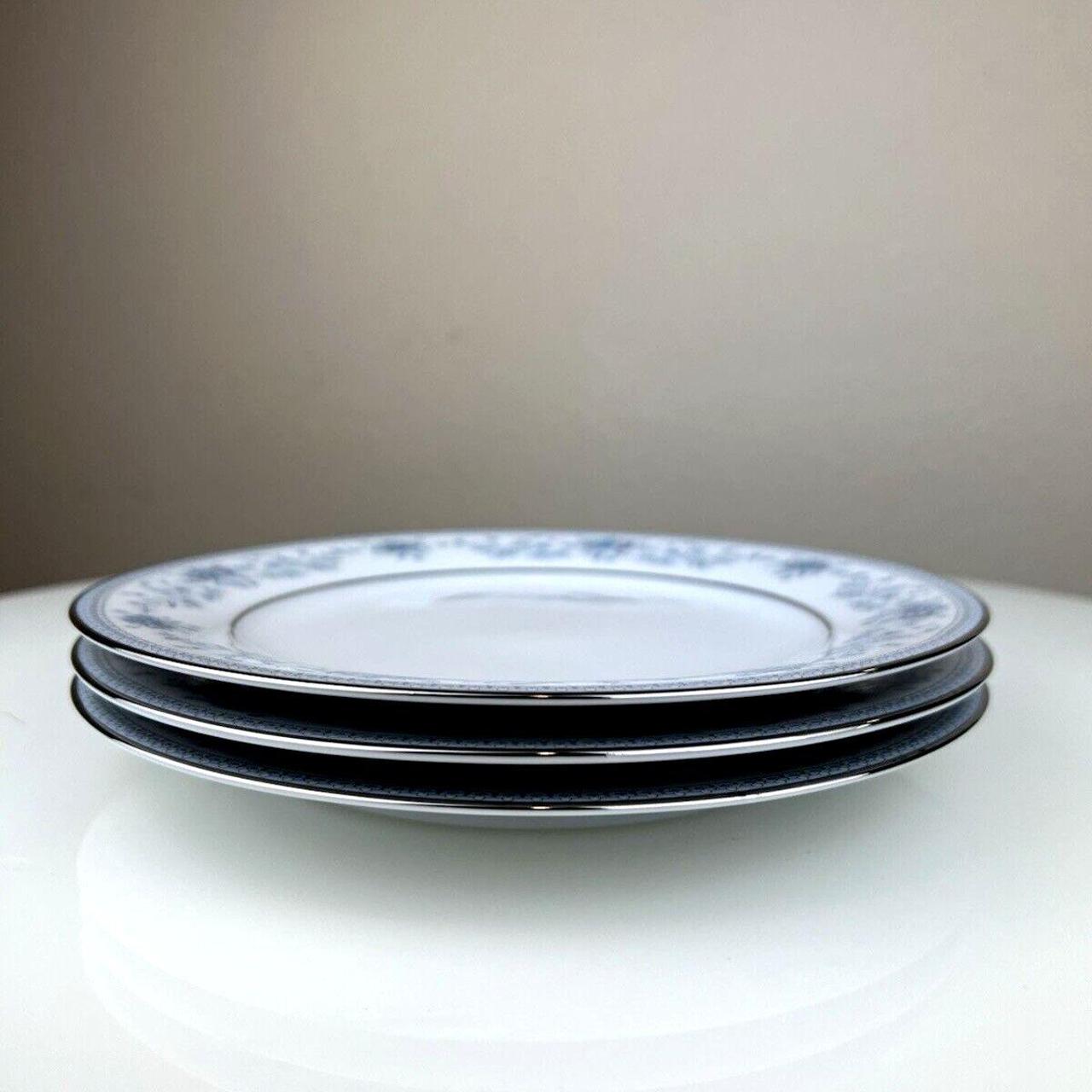 3 PIECE SET - Noritake Contemporary Blue Hill 2482... - Depop