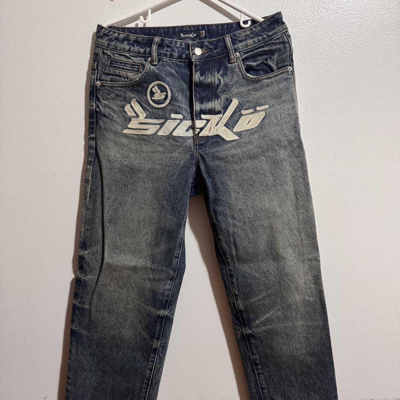 Sicko jeans Size 30 Retail goes for 300 Waist 14.5... | Depop