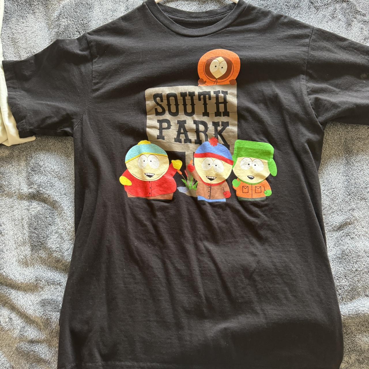 south park shirt M does have small hole - Depop