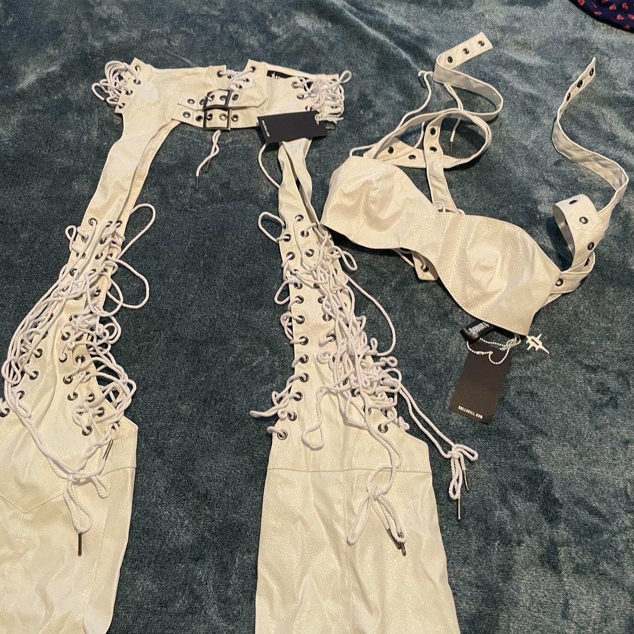 Dolls Kill rave outfit set NEW! With tags Small in... - Depop