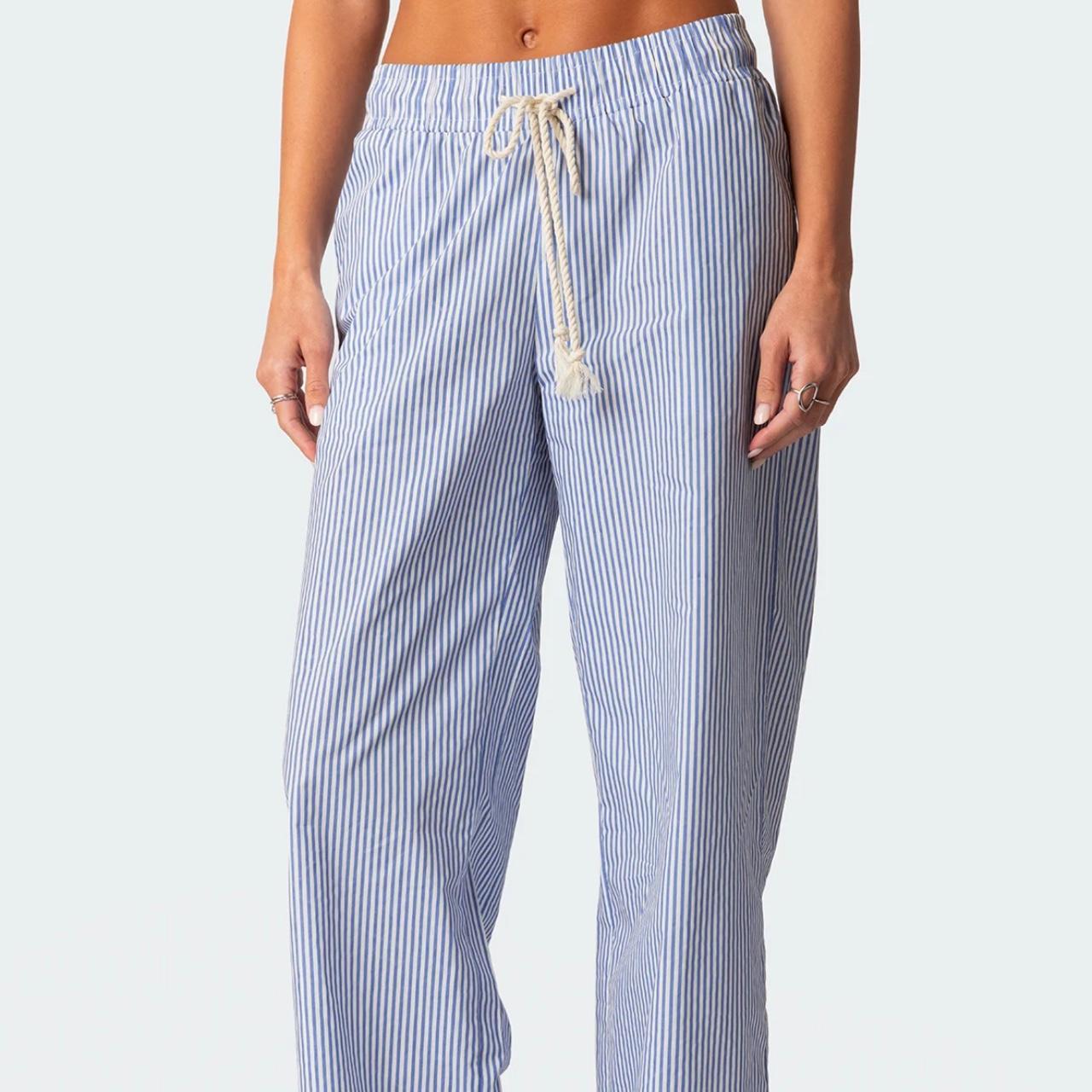 EDIKTED - Pinstripe pants - Depop