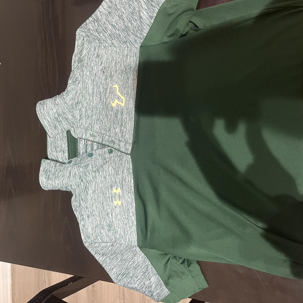 Under Armor Two Tone USF polo - Depop