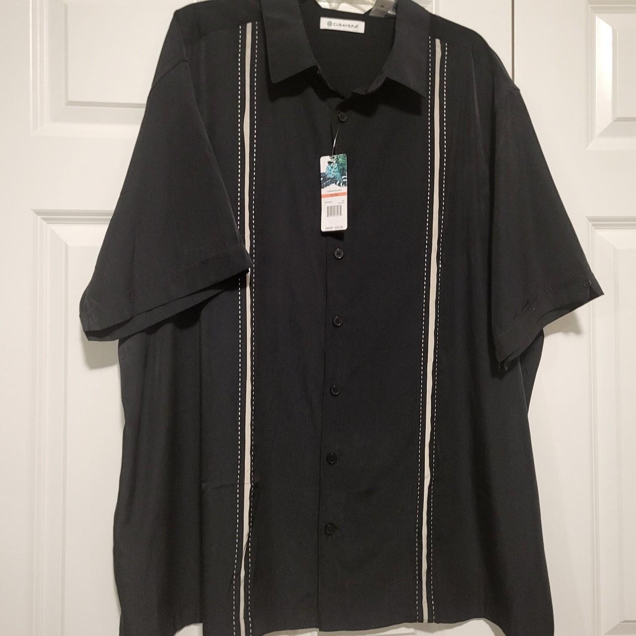 NWT Cubarera men's button down shirt 3X New with... - Depop