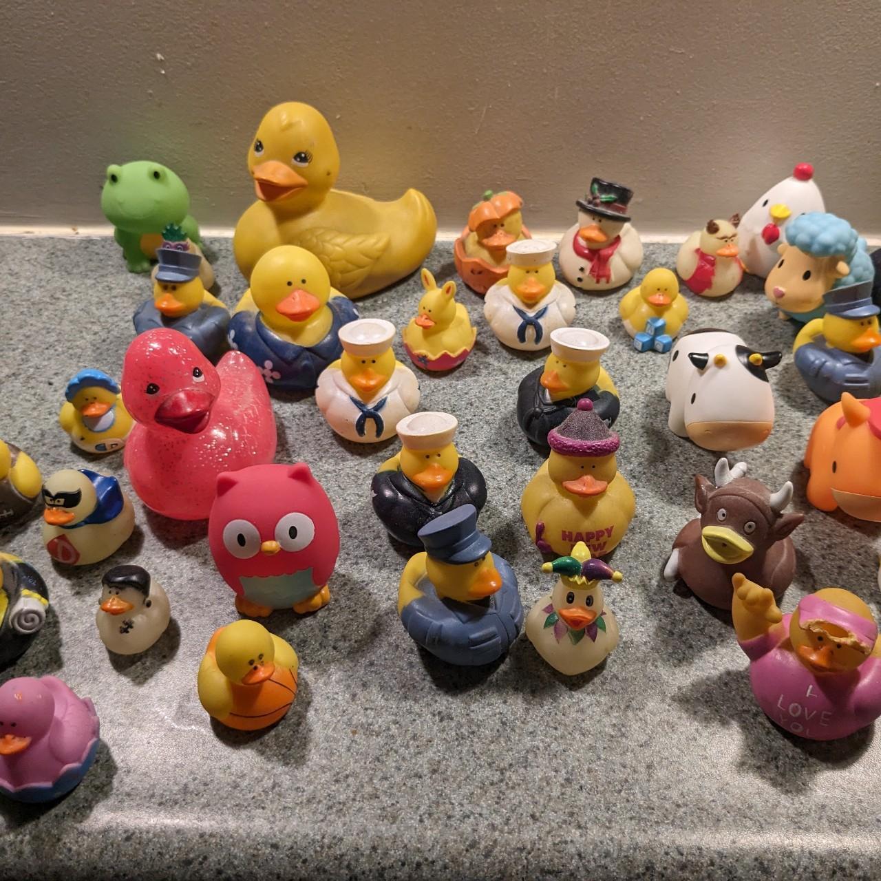 Rubber ducks 38 Plus a few more animals Themed... - Depop