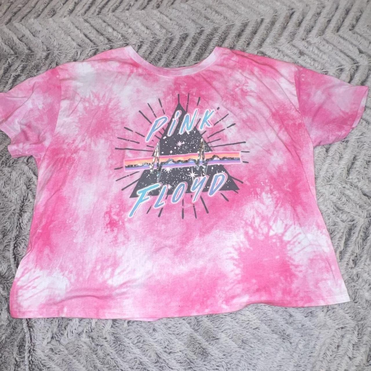 Pink Floyd crop top - NWOT 2X Non-smoking home - Depop