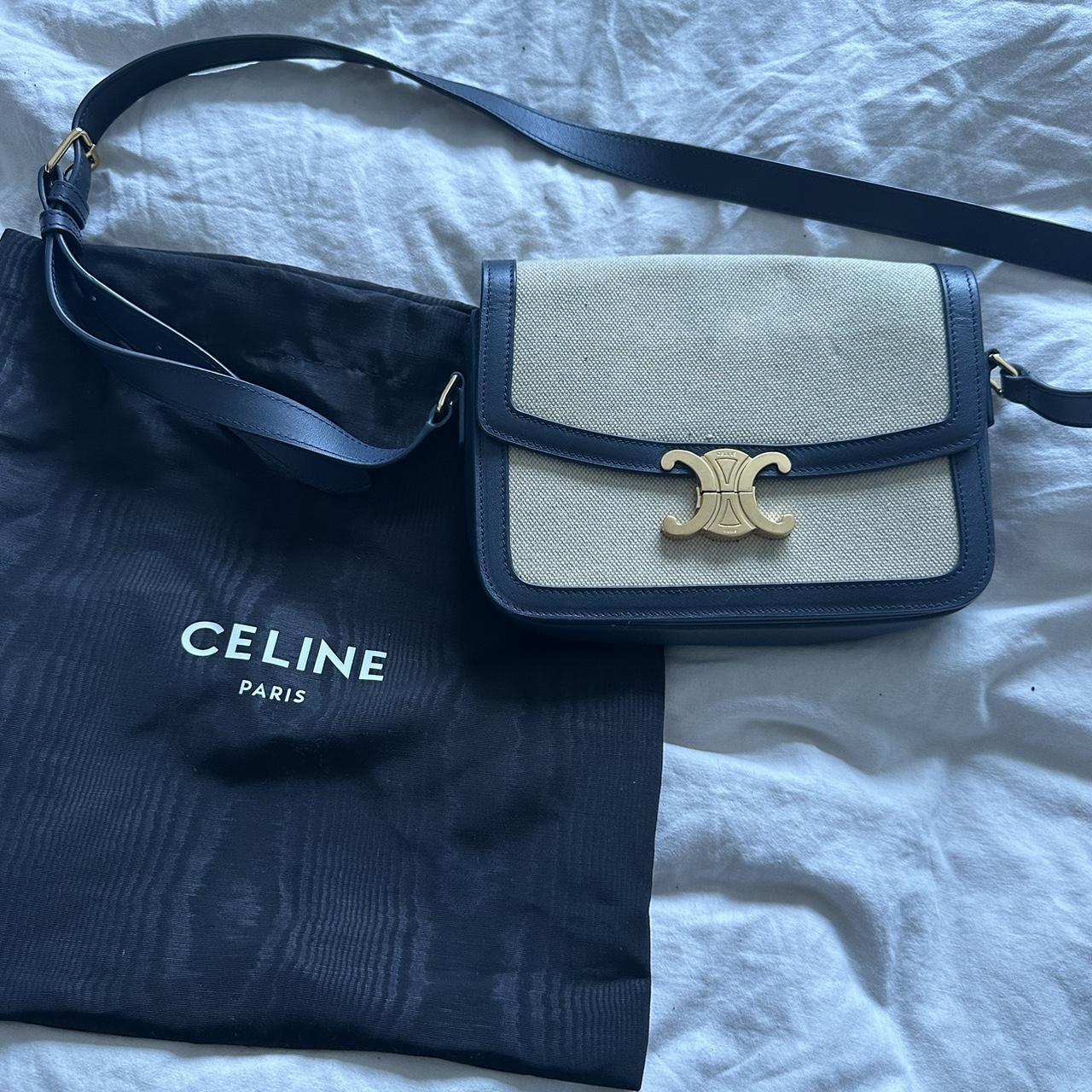 In the style of Céline. Brand new unauthentic Celine... - Depop