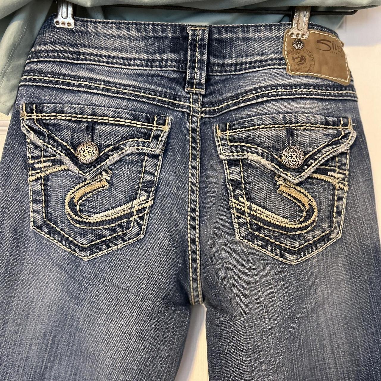 Silver Suki Jeans, bootcut, Size W24 x L32 | Depop