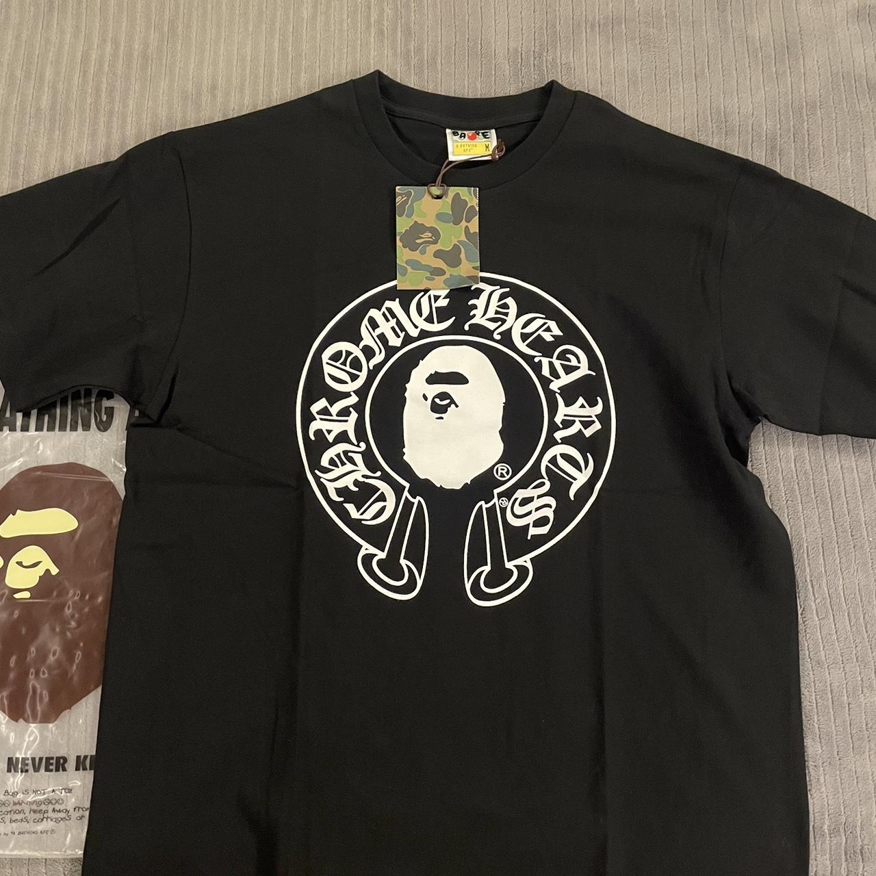 Chrome Heart Bape Collab!!! Ship next day or same... - Depop