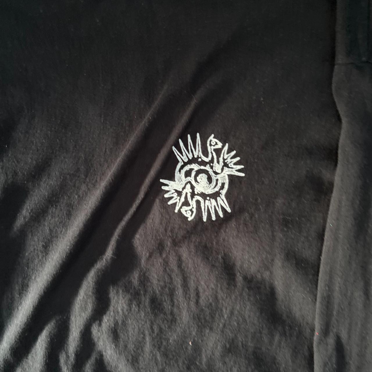 90s Borknagar Logo Long Sleeve Tee... | Depop