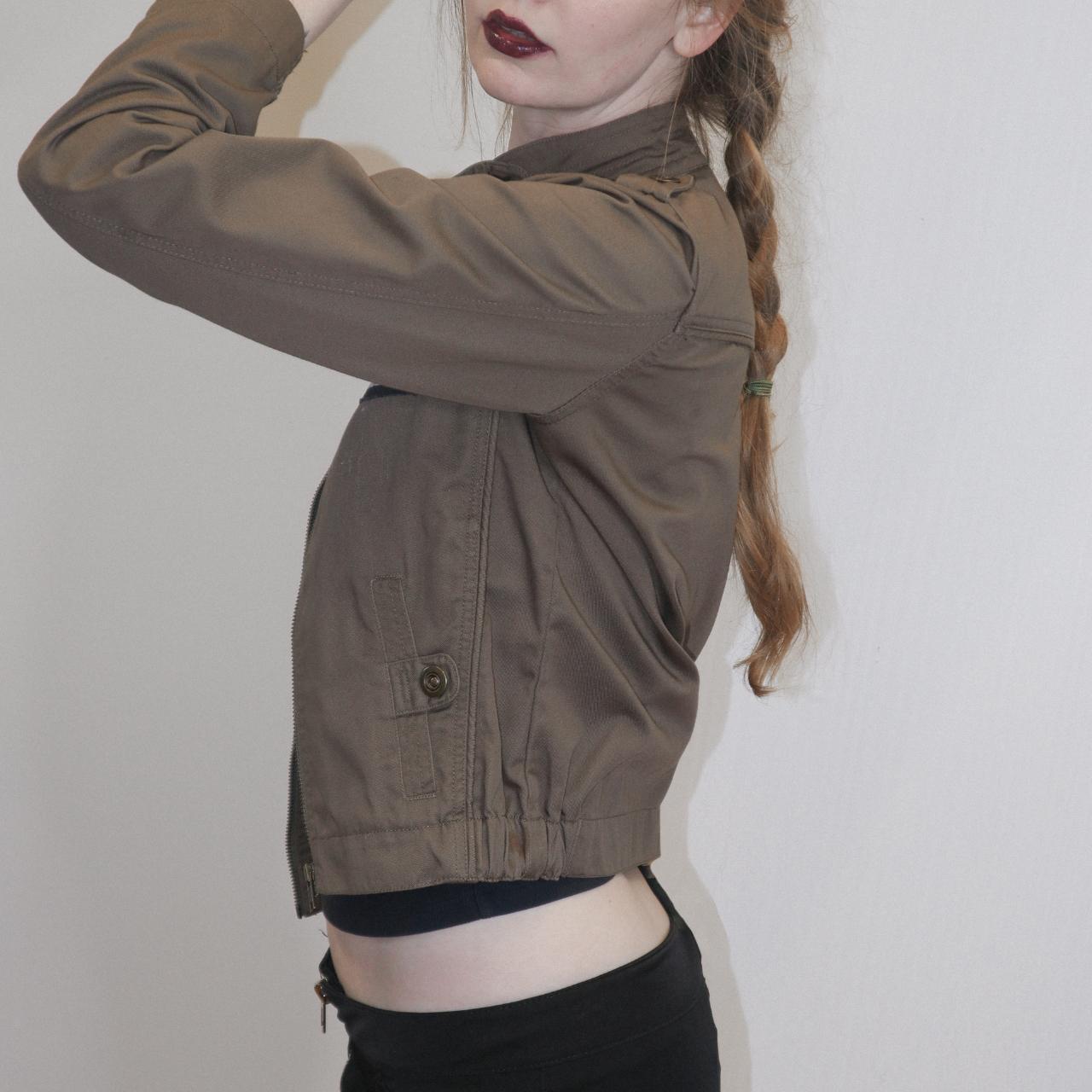 vintage 2000s volcom military-style twill racer... - Depop