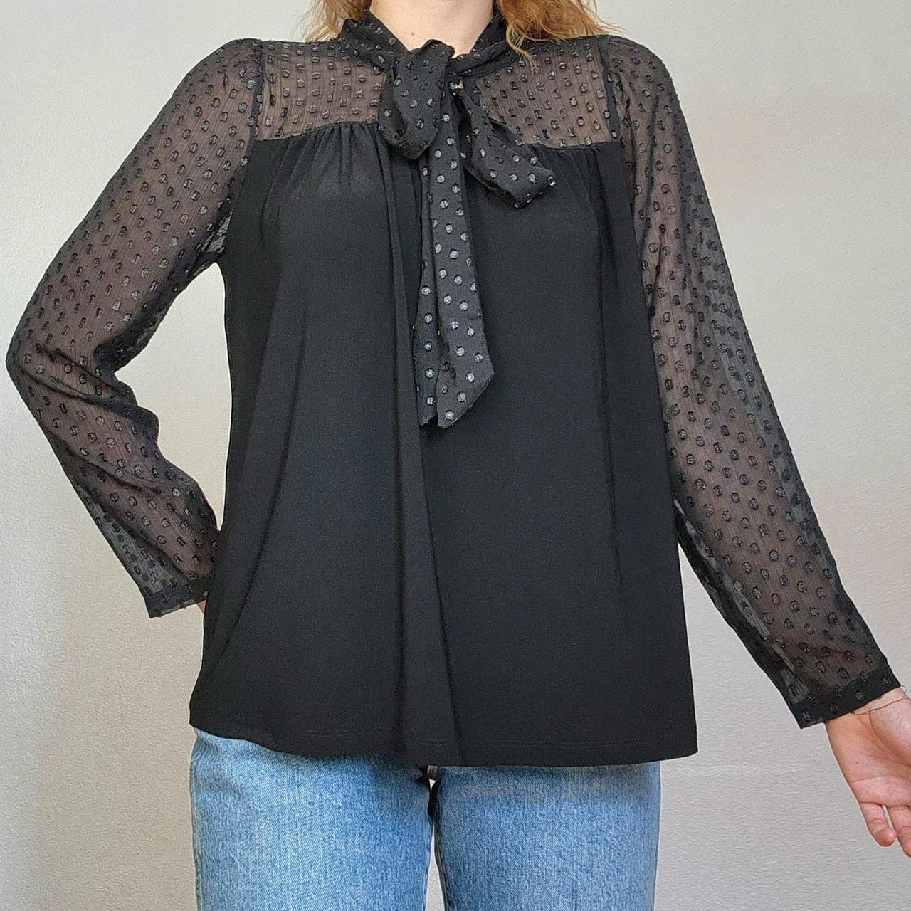 Whimsy goth blouse Can be layered and dressed up or... - Depop