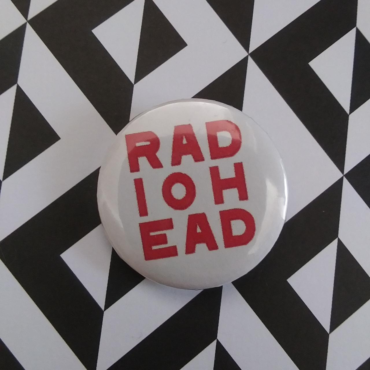 Radiohead 1.25 inch Pin/Button/Badge 🌸🌸 Homemade by... | Depop