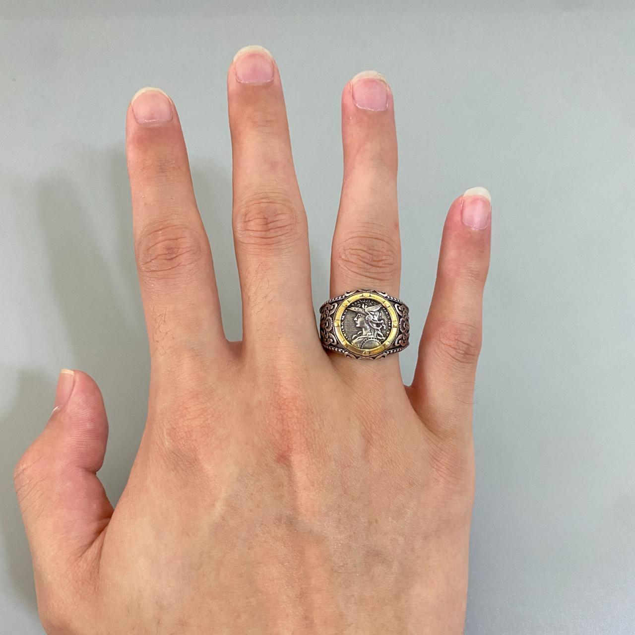 y2k vintage retro style ring for man and women ... - Depop