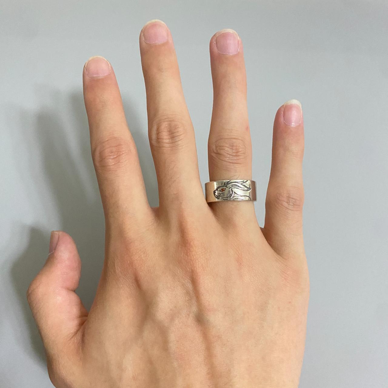 y2k vintage retro style ring for man and women,... - Depop