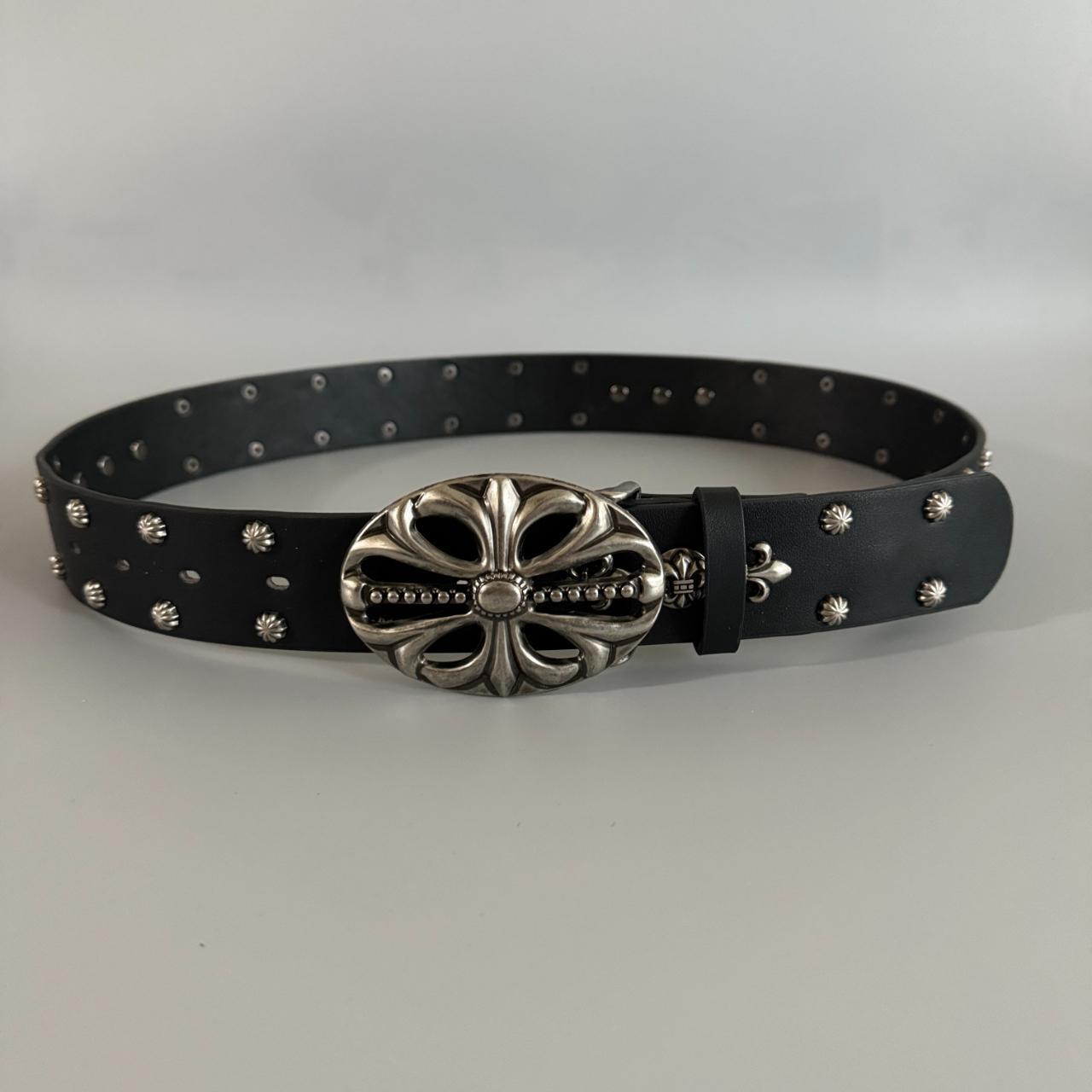 y2k vintage style belt for man and woman, goth... | Depop