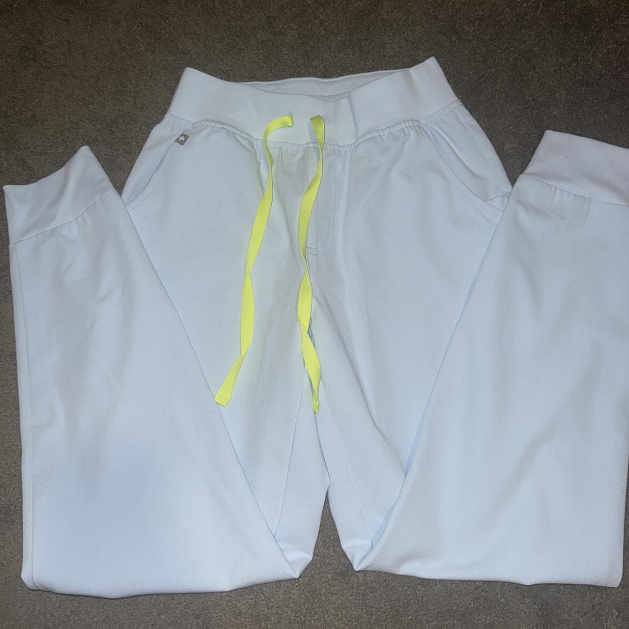 Dusty Blue Figs scrub set Top: Catarina one pocket... | Depop