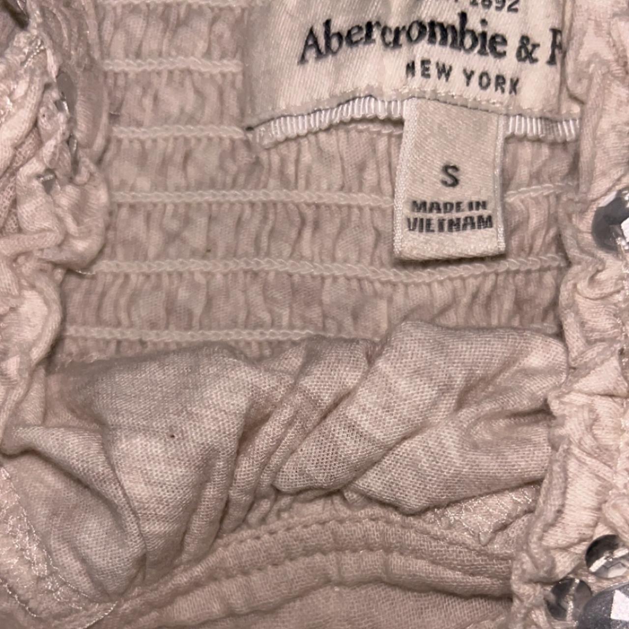 Abercrombie & Fitch babydoll tank top ~ size S ~... - Depop
