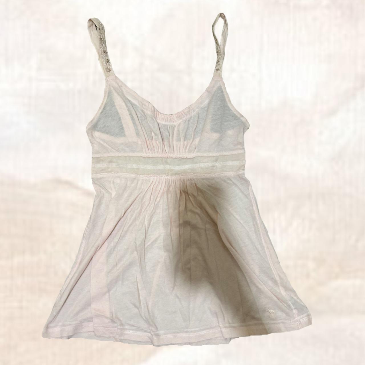 Abercrombie & Fitch babydoll tank top ~ size S ~... | Depop