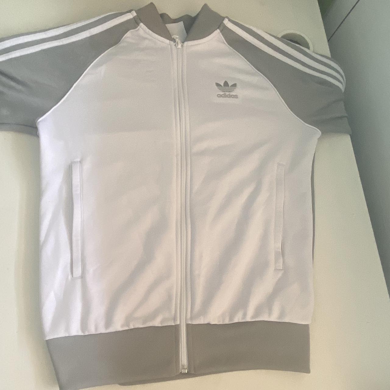 Grey Adidas SST Tracksuit - Depop