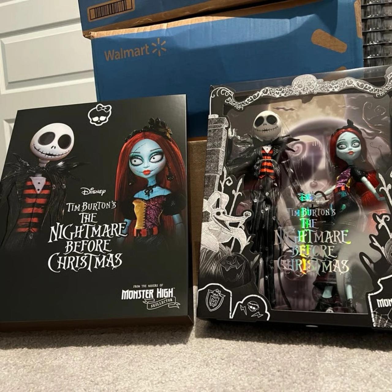 Monster High Nightmare Before Christmas Jack & Sally... - Depop