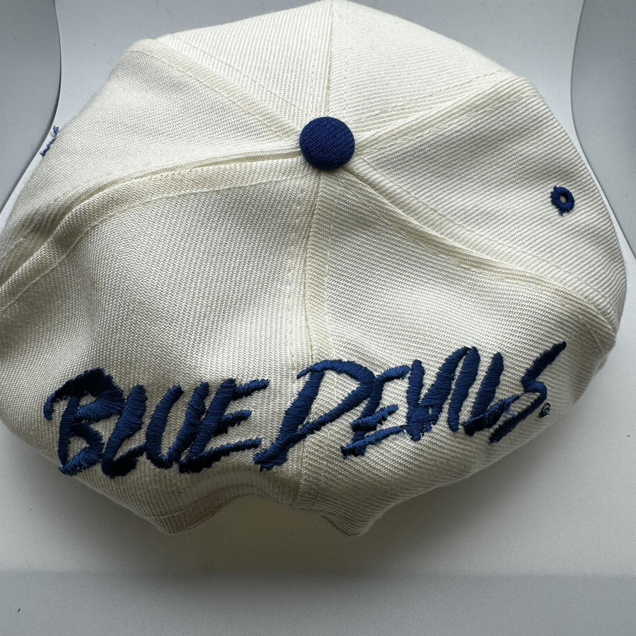 Vintage 1984 Duke Blue Devils Hat Signatures - Depop