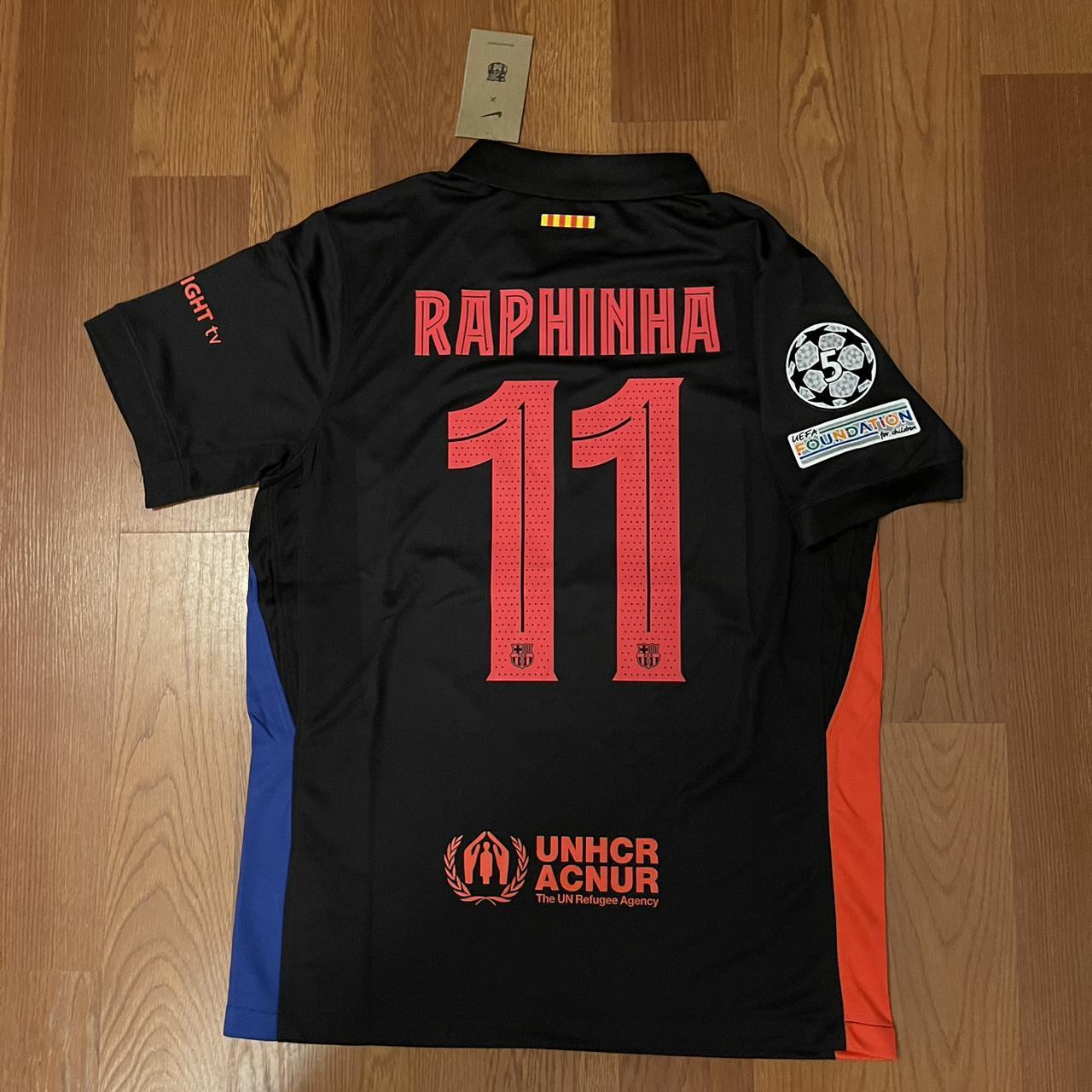 Raphina 24/25 Barcelona away jersey Size XL & brand... | Depop
