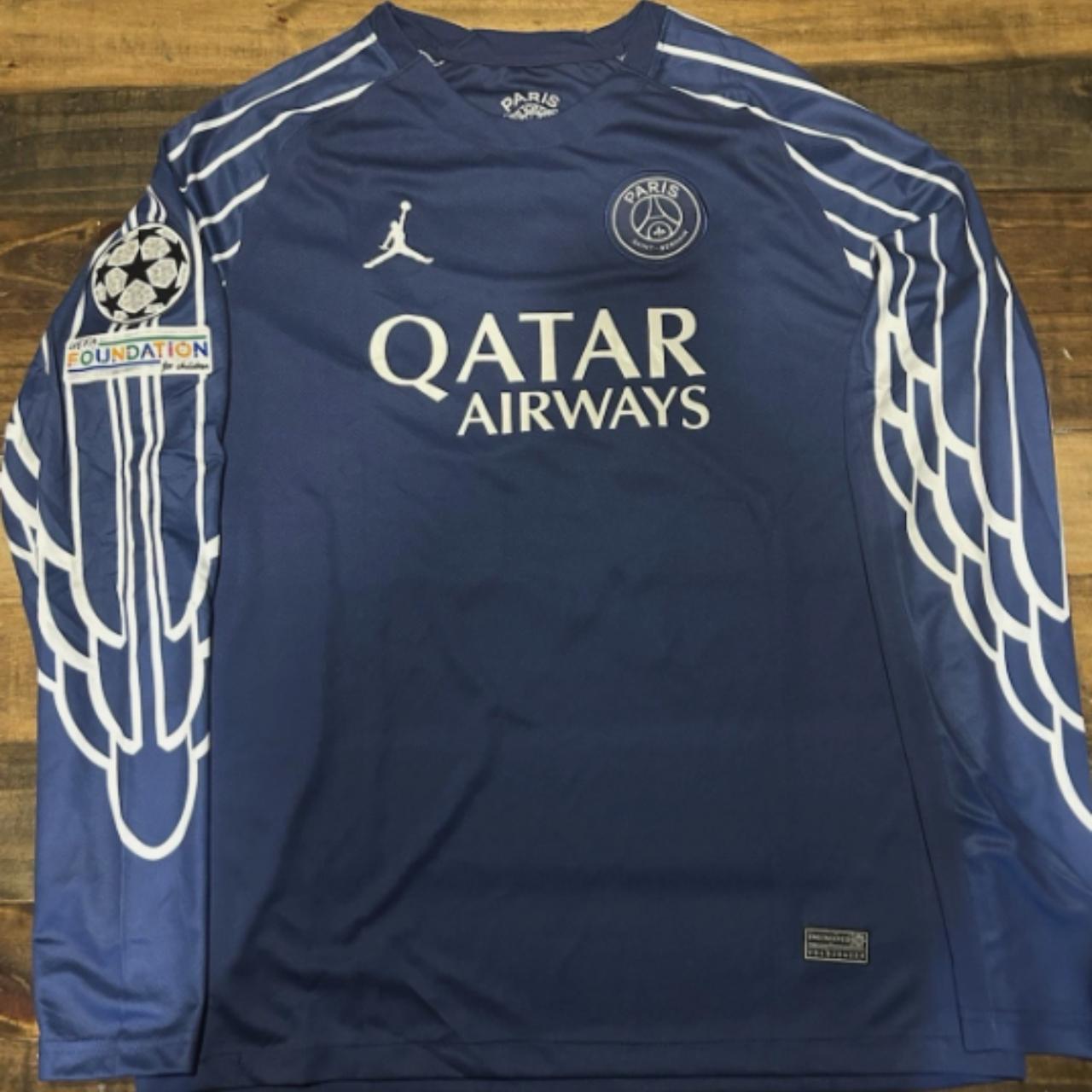 Ousmane dembele 24/25 psg fourth kit long... | Depop