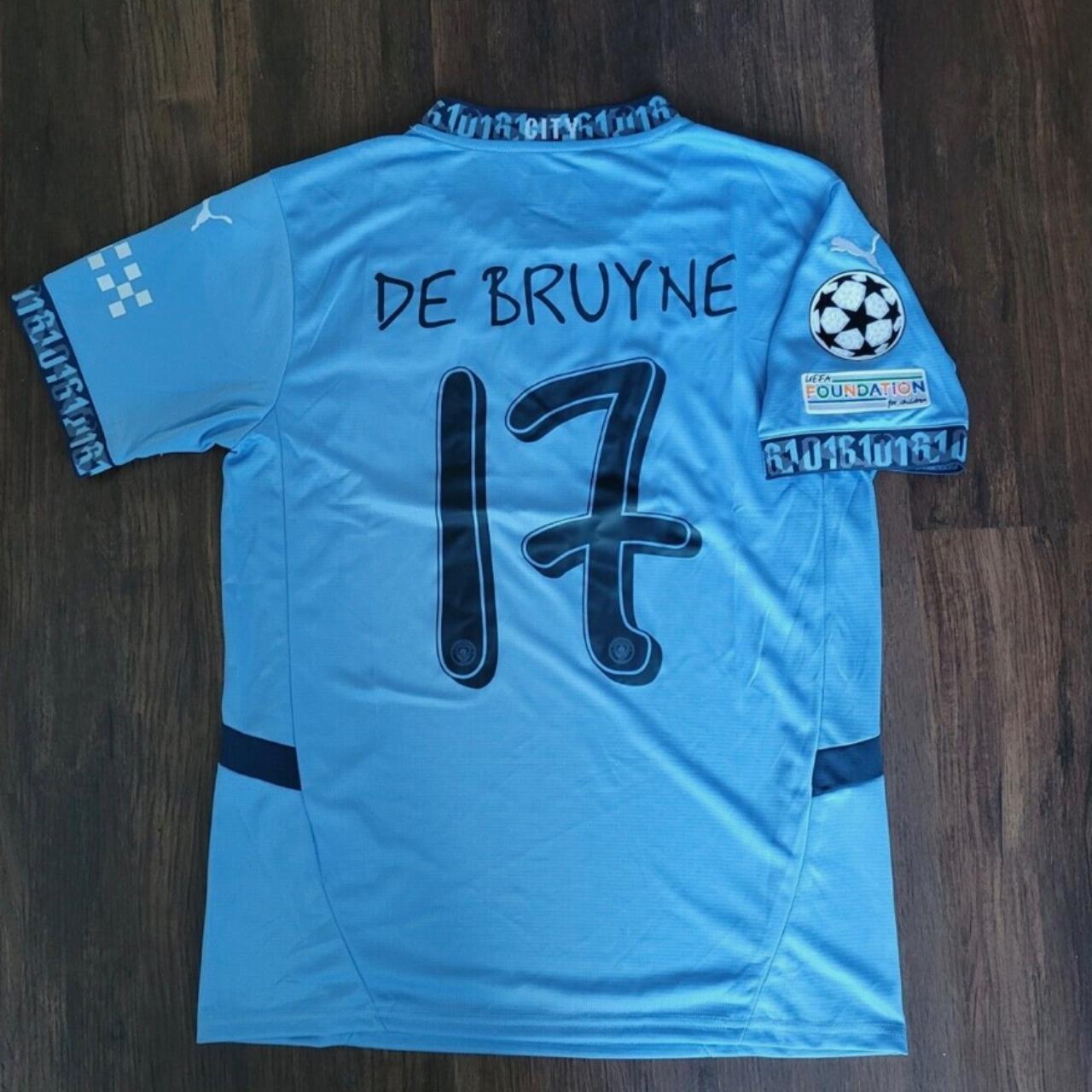 Kevin De Bruyne 24/25 man city home kit size small... | Depop