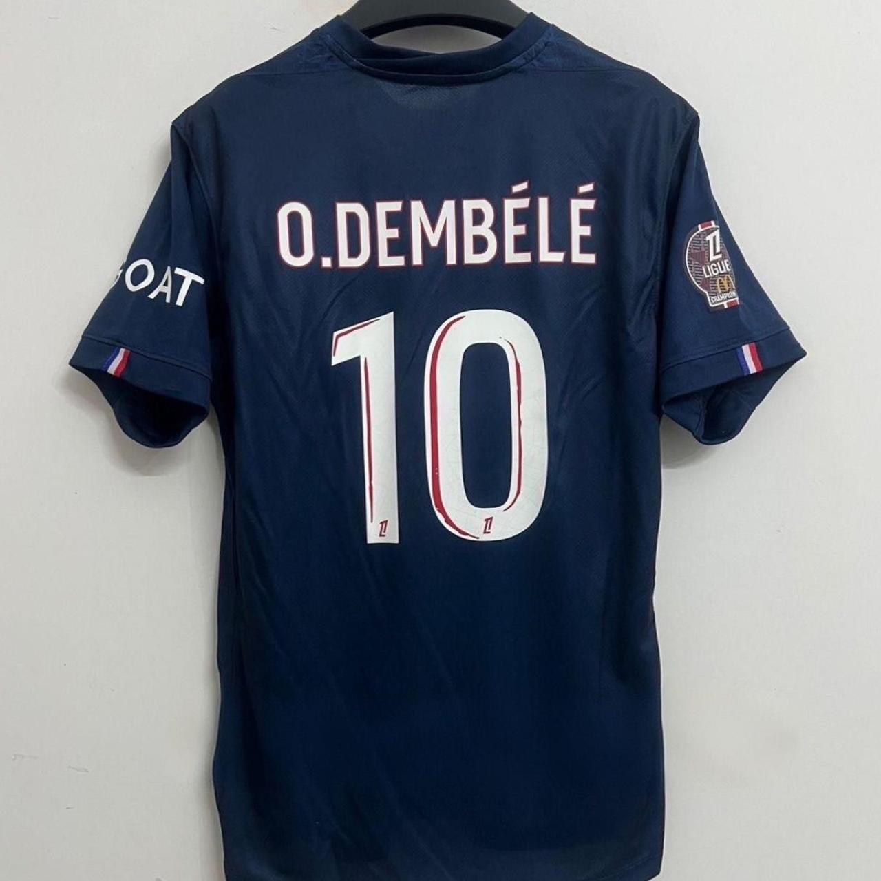 Ousmane Dembele 25/26 PSG home kit - fan... | Depop