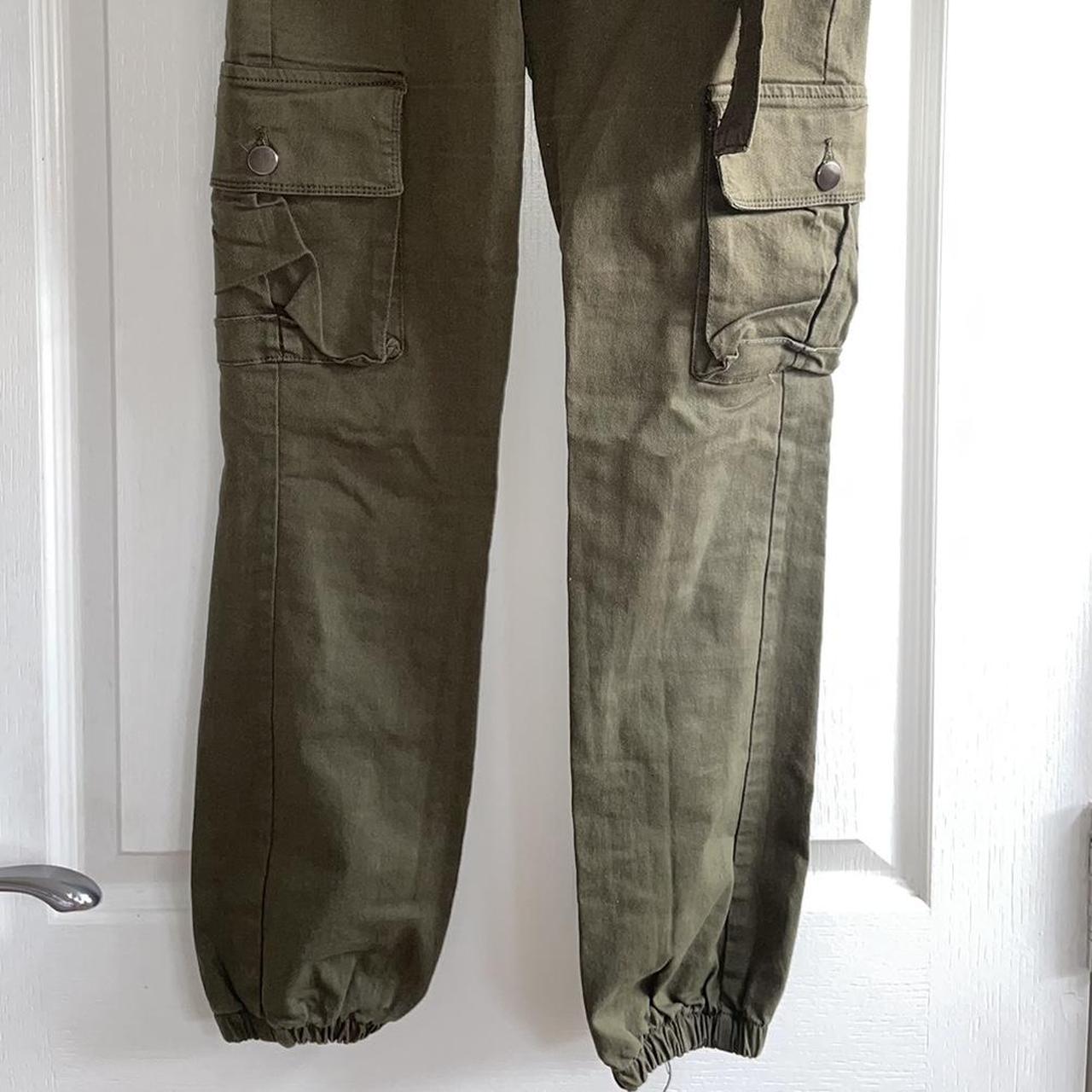 Olive Green/ Khaki Cargo Pants Condition: Excellent,... - Depop