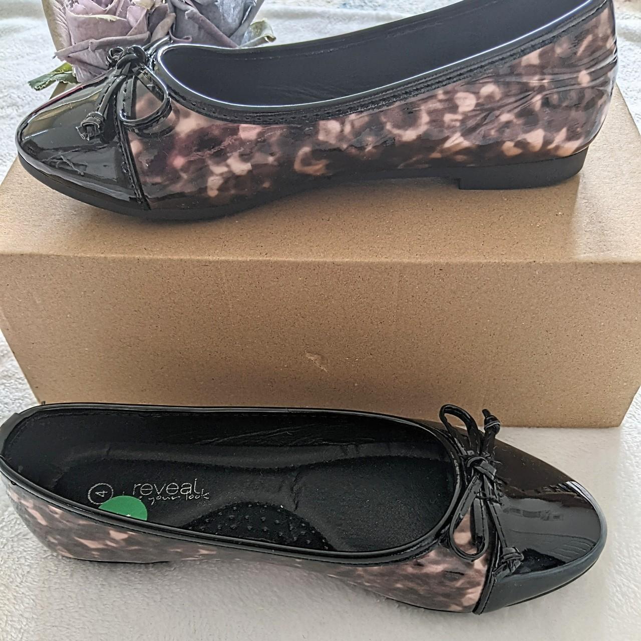 super cute punk grunge ballet patent flats size 4,... | Depop