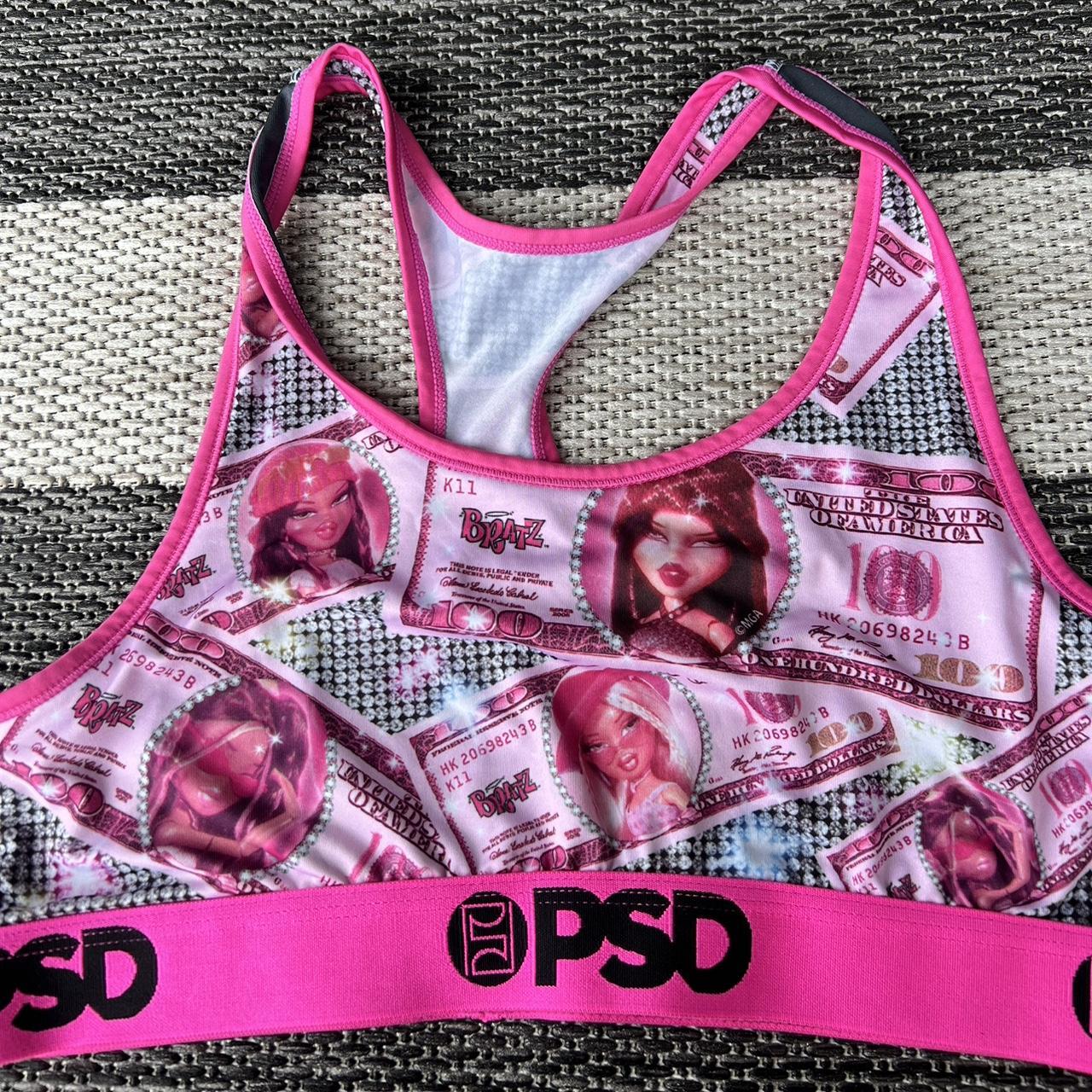 PINK BRATZ Y2K PSD BRA💗 | never worn| size XL| ships... - Depop