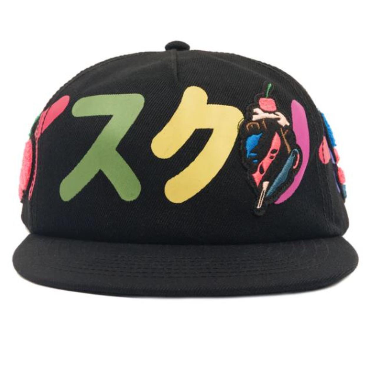 Ice Cream Snap-back Hat (Black): BNWOT. Hat... - Depop
