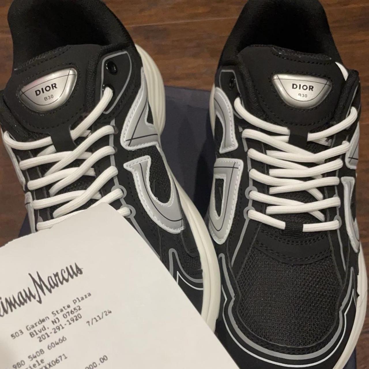 Dior B30s Black and white size 10 US , comes with... - Depop