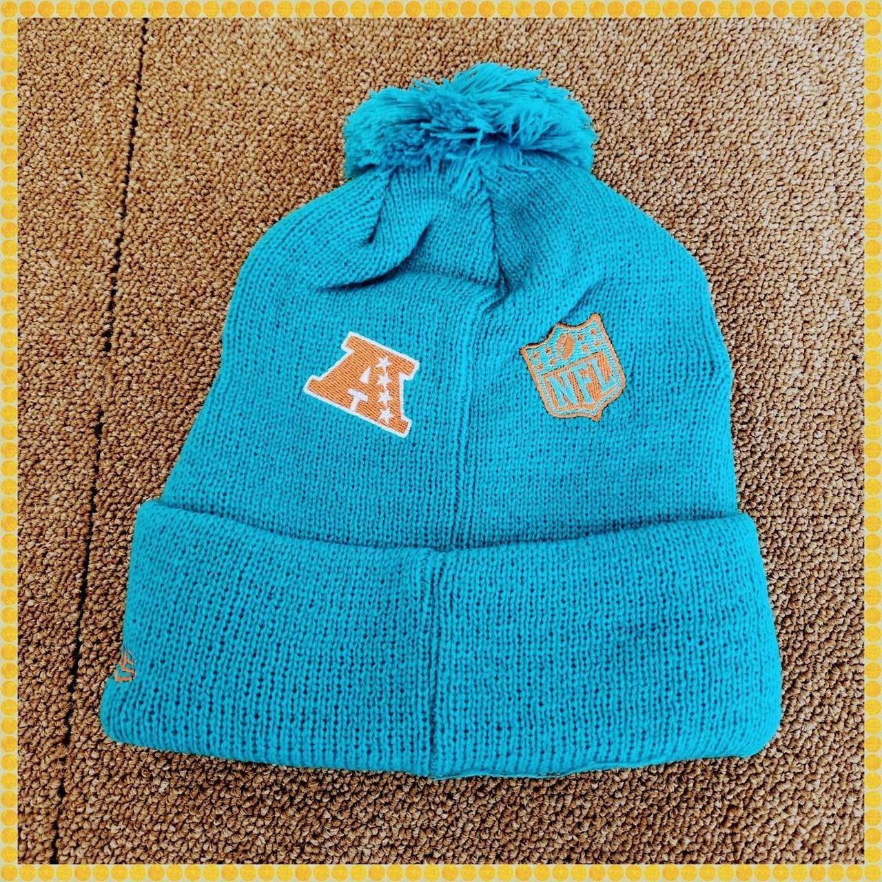 MIAMI DOLPHINS NFL FOOTBALL 🏈 BEANIE HAT. UNISEX... - Depop