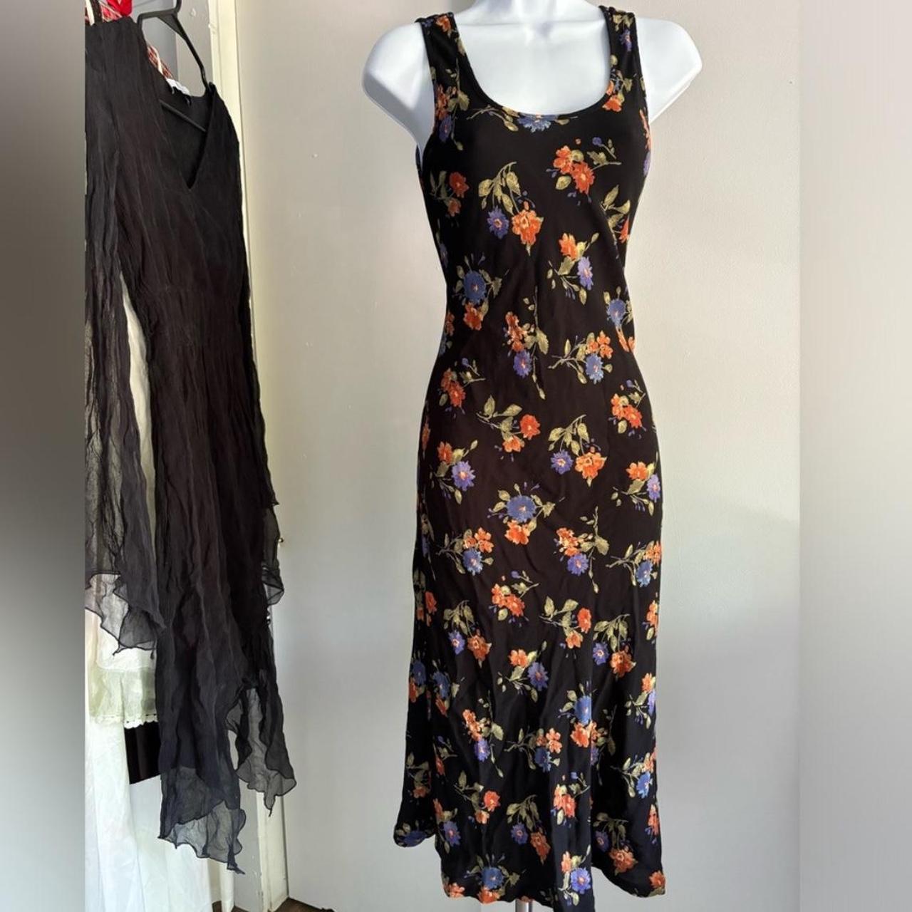 1990’s Vintage Floral Sundress by Ballinger Gold.... - Depop