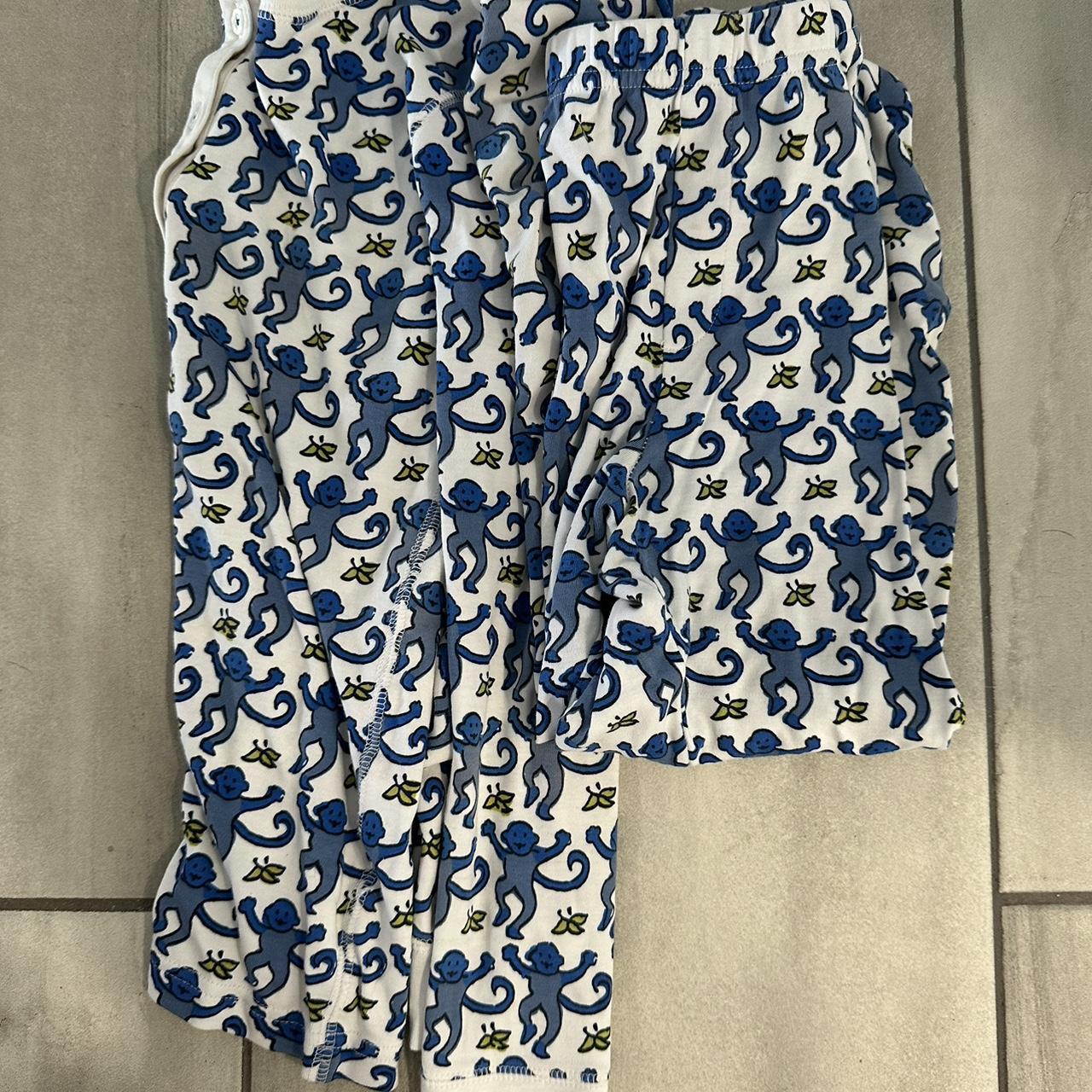 roller rabbit pajama set of two size 10 kids if you... - Depop
